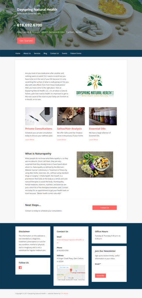 -dayspringnaturalhealth-com | Central Technology Solutions LLC